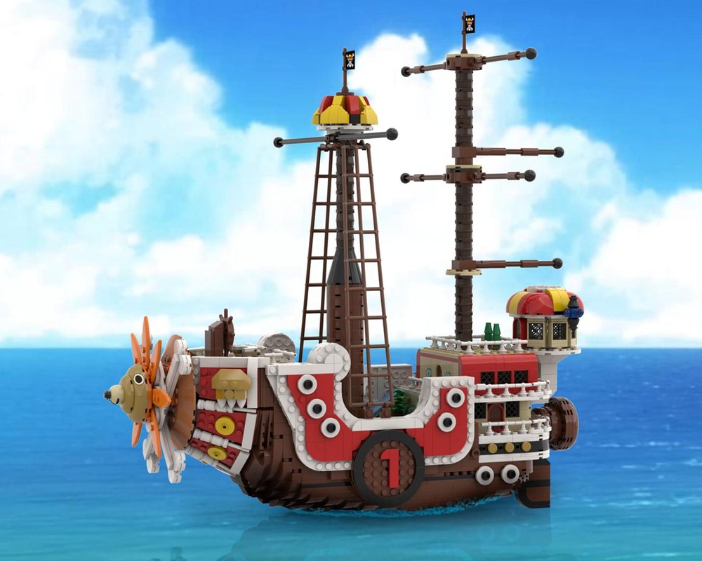 LEGO MOC Thousand Sunny - One Piece by NasqBrick | Rebrickable - Build ...