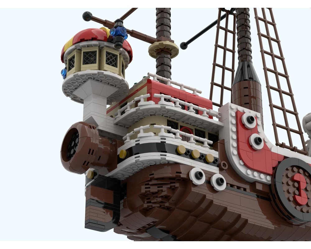 LEGO MOC Thousand Sunny - One Piece by NasqBrick | Rebrickable - Build ...