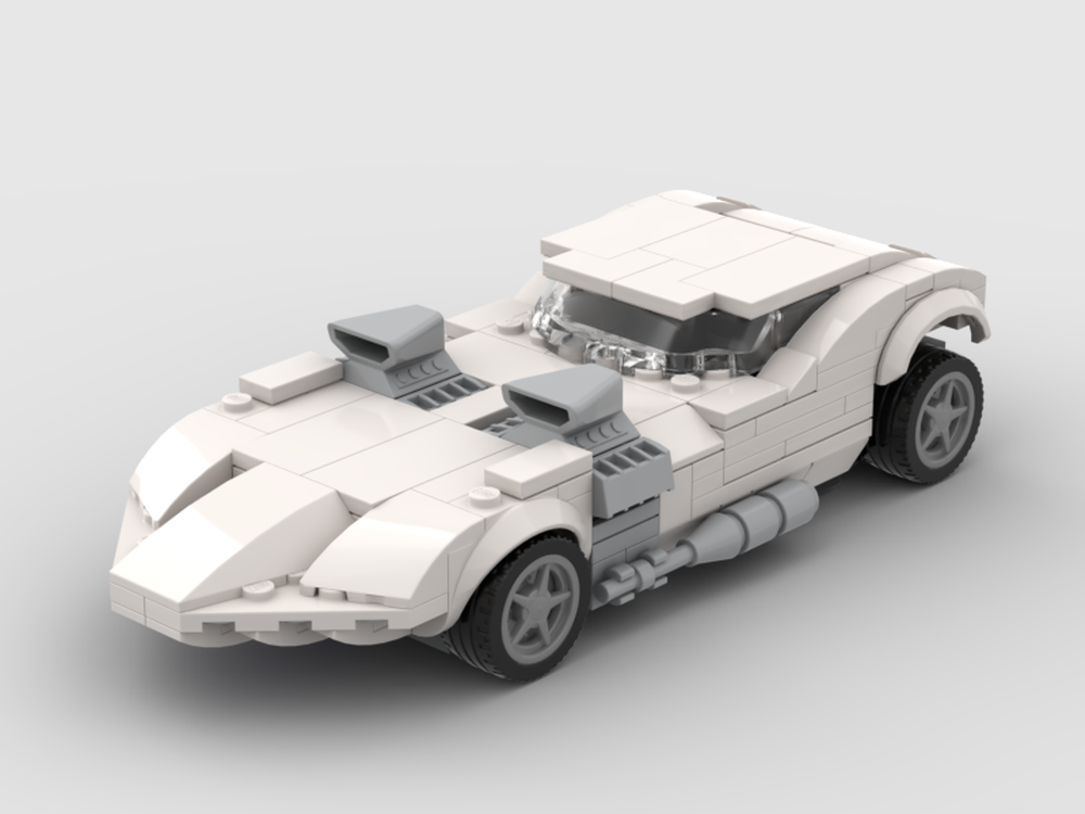 Lego Moc Hot Wheels Twin Mill By Spartacusprime1 Rebrickable Build