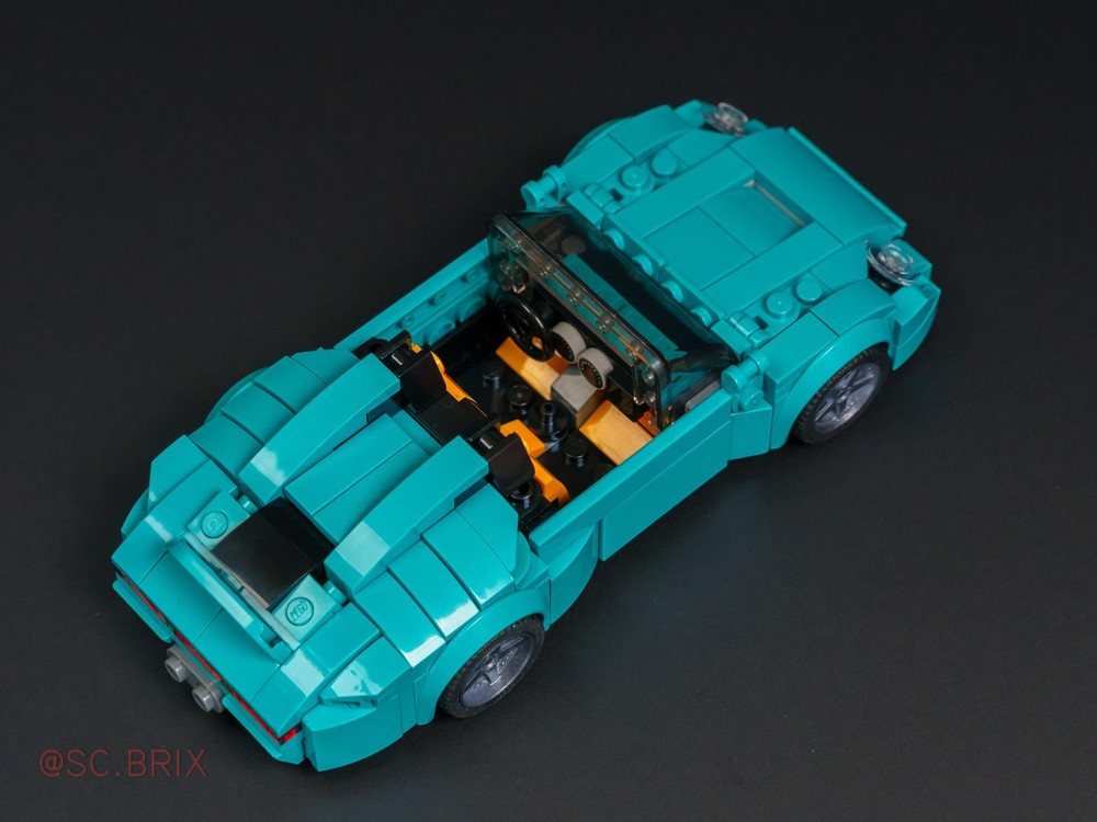 LEGO MOC Guntherwerks 993 Speedster by sc.brix | Rebrickable - Build ...