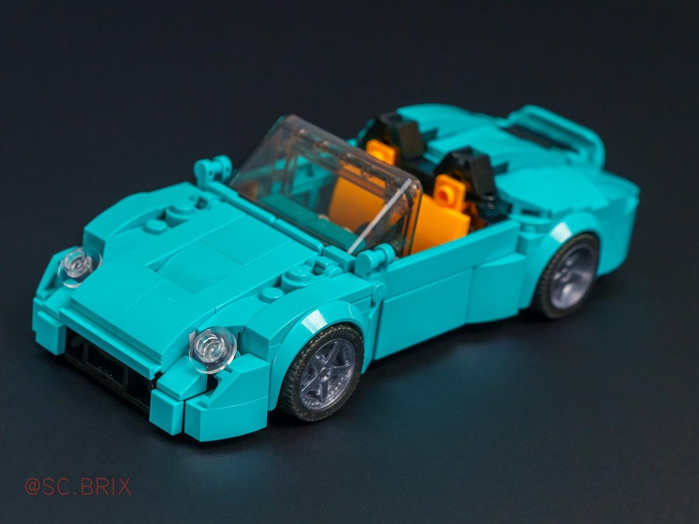 LEGO MOC Guntherwerks 993 Speedster by sc.brix | Rebrickable - Build ...