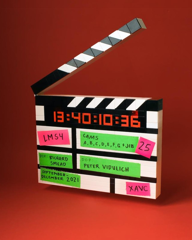 LEGO MOC LEGO Clapboard, Film Slate (Working!) 🎬 1:1 Life Sized by ...