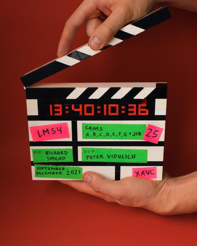 LEGO MOC LEGO Clapboard, Film Slate (Working!) 🎬 1:1 Life Sized by ...