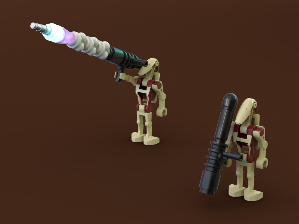 LEGO MOC Star Wars - Weaponry Item 3 - CIS Infantry Rocket Launcher 1 ...