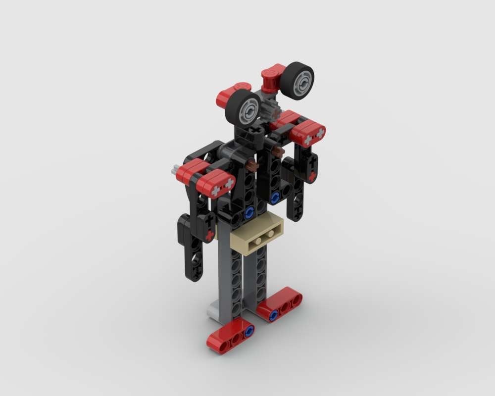 LEGO MOC Humanoid 30655 Alternative by ErikGS | Rebrickable - Build ...