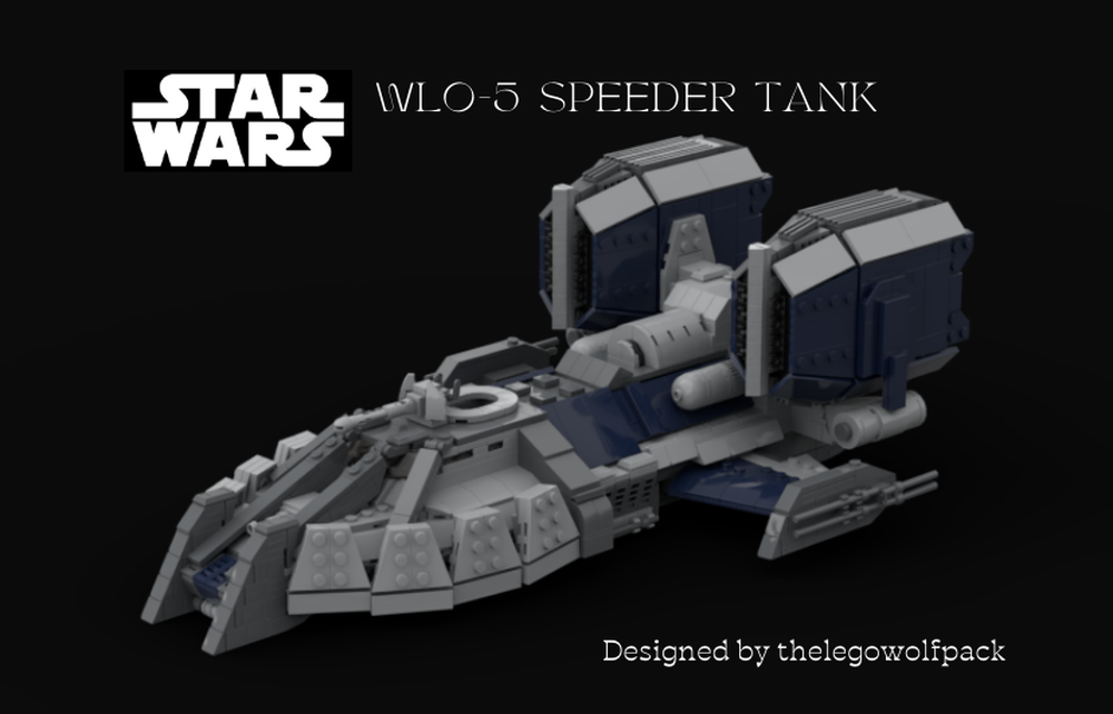 LEGO MOC WLO-5 speeder tank CIS by thelegowolfpack | Rebrickable ...