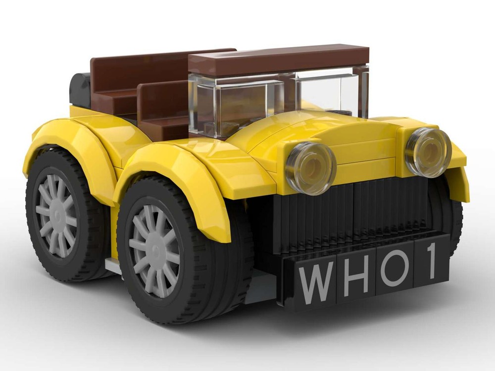 LEGO MOC Doctor Who: Bessie (chibi) by Andreas_Eldh | Rebrickable ...