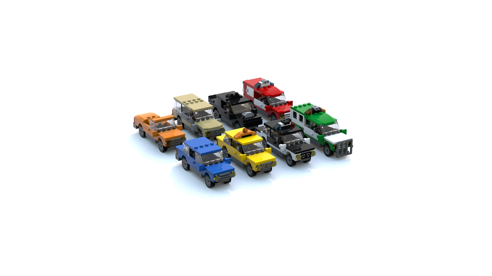 Lego Moc City Cars By Legotree Rebrickable Build With Lego