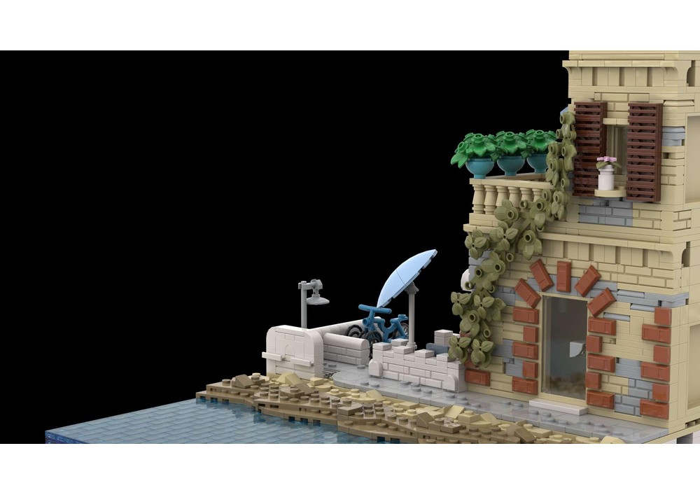 LEGO MOC Italian Beach Restaurant by Thebrickinpanda | Rebrickable ...