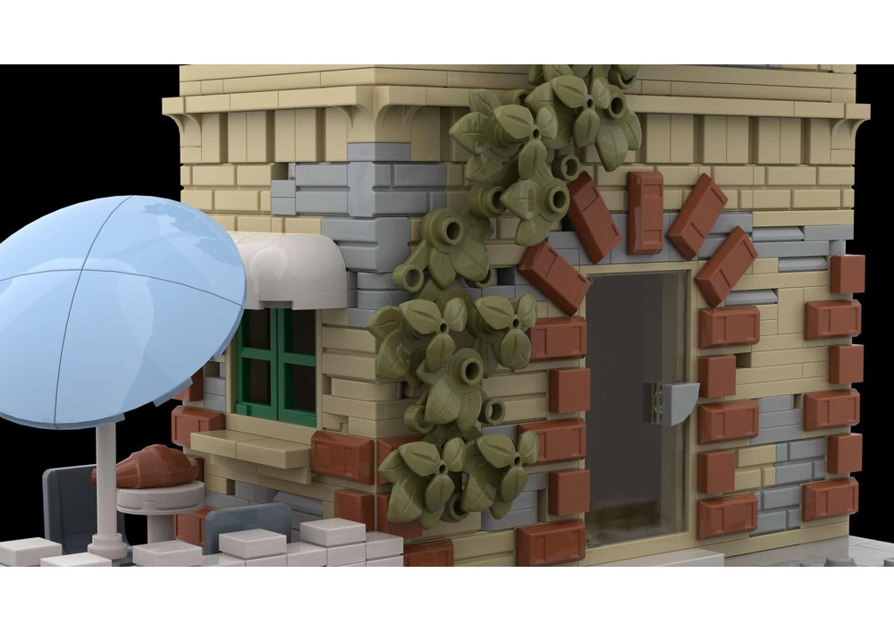 LEGO MOC Italian Beach Restaurant by Thebrickinpanda | Rebrickable ...