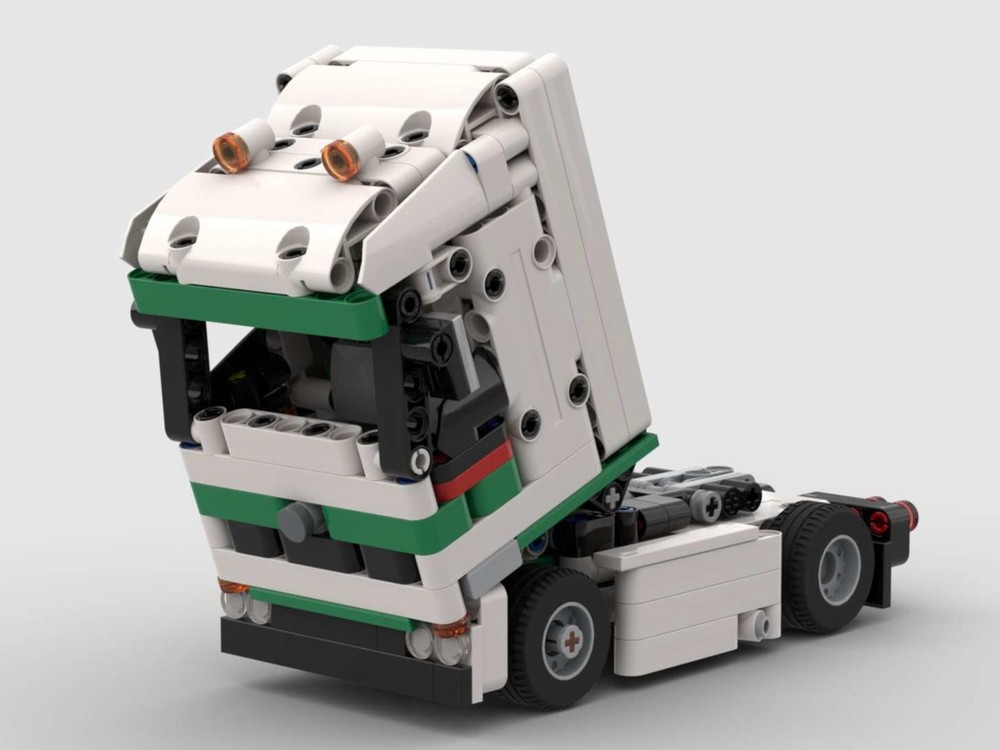 LEGO MOC 42167 European Truck by Little_Thomas | Rebrickable - Build ...