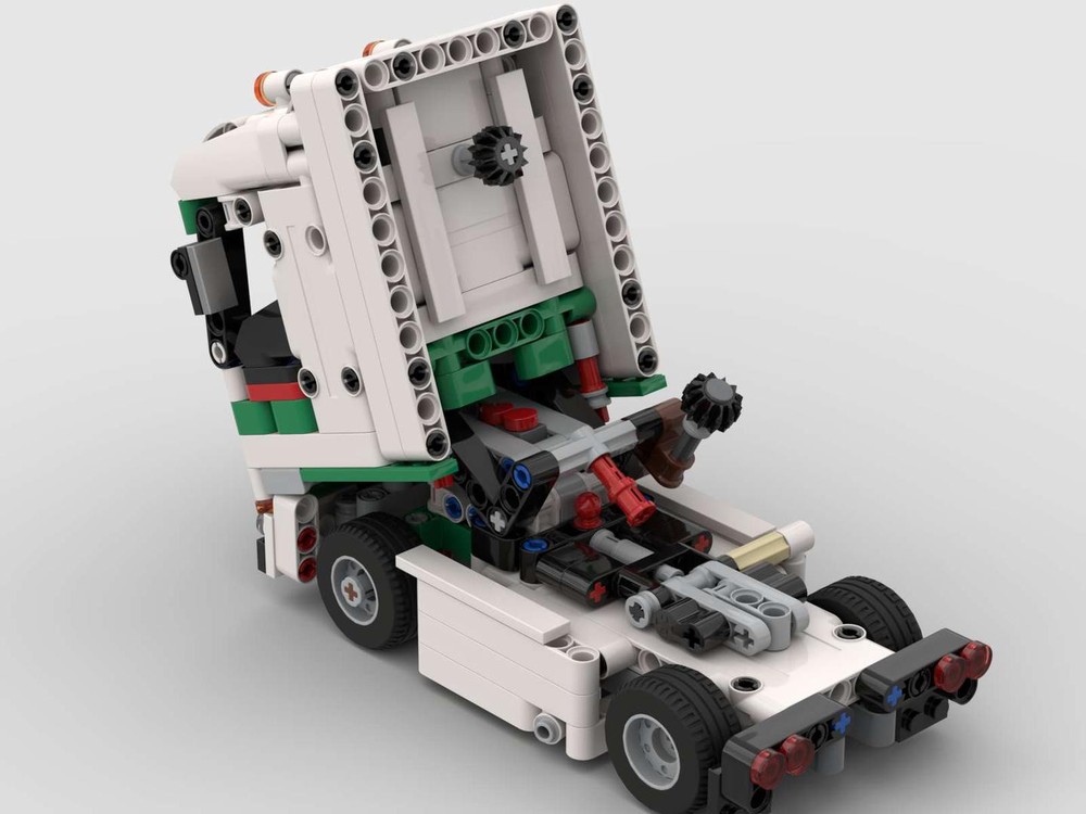 LEGO MOC 42167 European Truck by Little_Thomas | Rebrickable - Build ...
