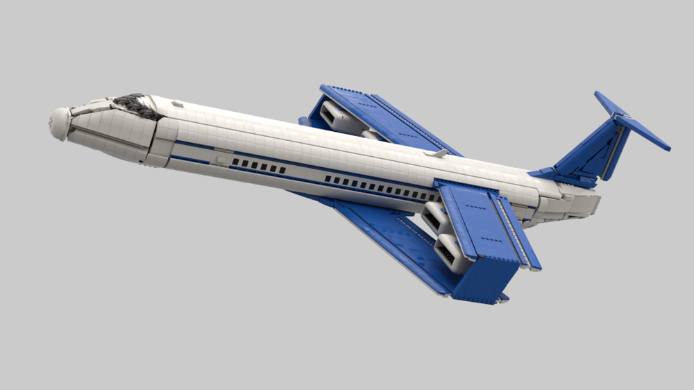 LEGO MOC Futuristic passenger plane by Futurism_Lego | Rebrickable ...