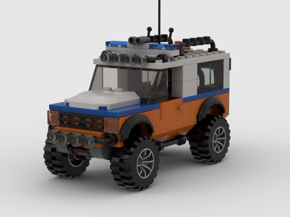 LEGO MOC Coast guard 4 x 4 by HIGHWAY-PATROL | Rebrickable - Build with ...