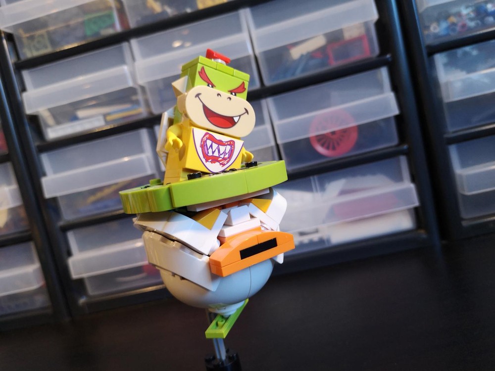 LEGO MOC Koopa Clown Car by TheMarioBrick | Rebrickable - Build with LEGO