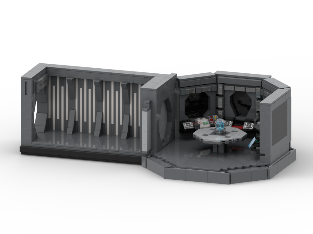 LEGO MOC Moff Gideon's Light Cruiser Bridge by legoguy08 | Rebrickable ...