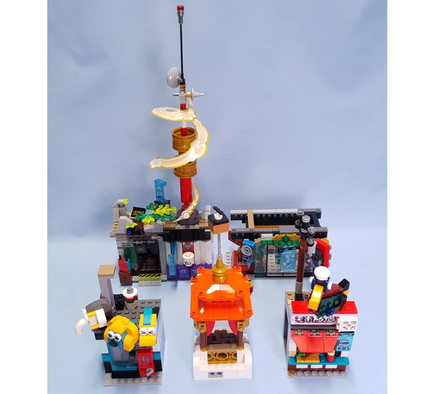 LEGO MOC Ninjago City - Monkey Mall by icedragonj | Rebrickable - Build ...
