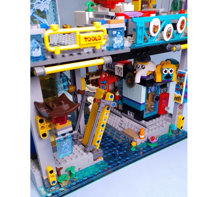 LEGO MOC Ninjago City - Monkey Mall by icedragonj | Rebrickable - Build ...