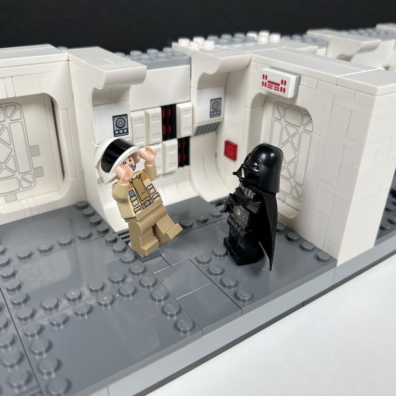 LEGO MOC Tantive IV Mega Hallway by bricksofmaze | Rebrickable - Build ...