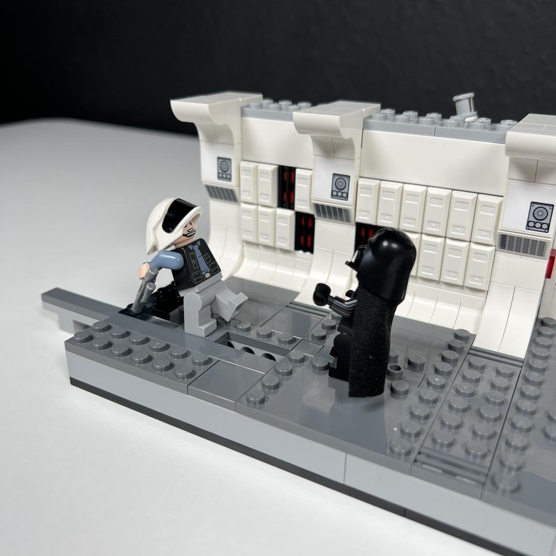 LEGO MOC Tantive IV Mega Hallway by bricksofmaze | Rebrickable - Build ...