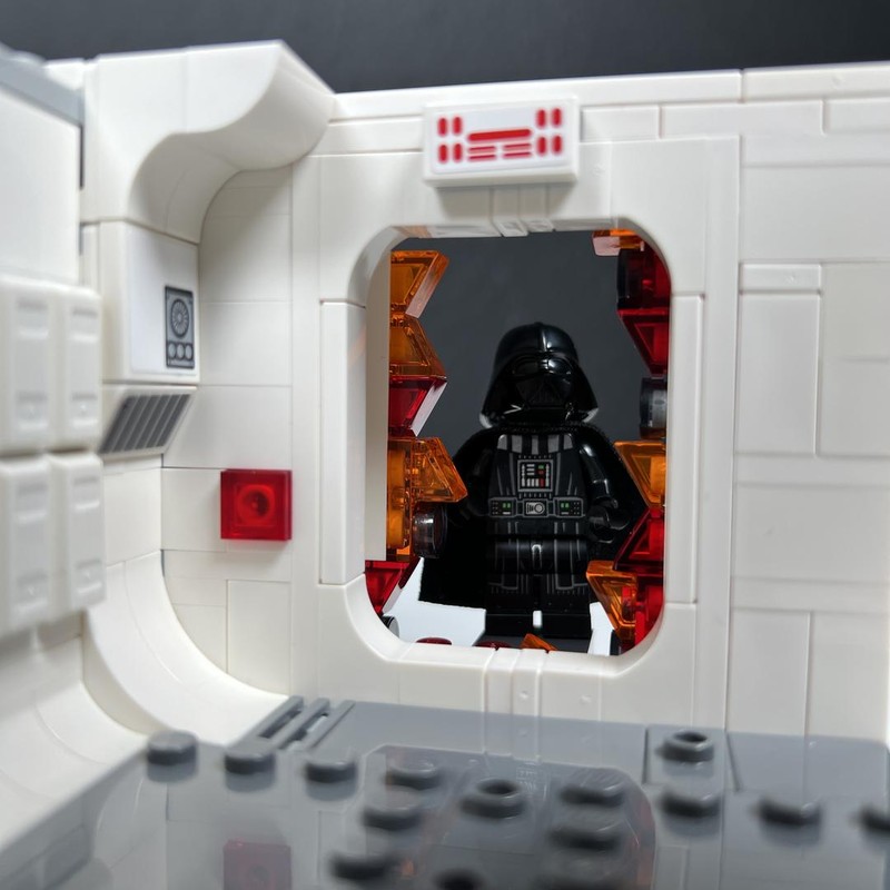 LEGO MOC Tantive IV Mega Hallway by bricksofmaze | Rebrickable - Build ...