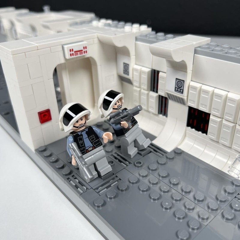 LEGO MOC Tantive IV Mega Hallway by bricksofmaze | Rebrickable - Build ...