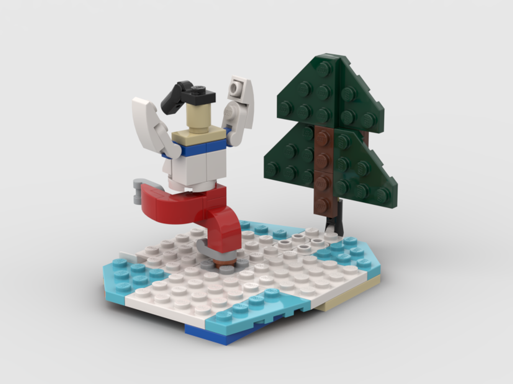 LEGO MOC 40593 Figure Skater by sunflowermac | Rebrickable - Build with ...