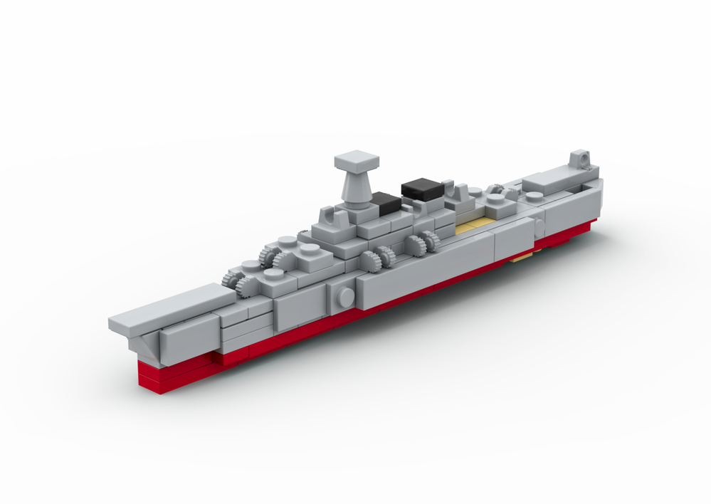 LEGO MOC USS Iowa Battleship by The Bobby Brix Channel | Rebrickable ...