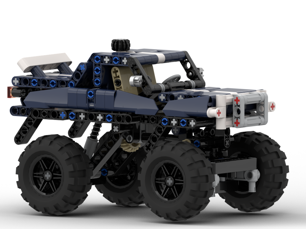 LEGO MOC Baby 4x4 crawler by Viernes | Rebrickable - Build with LEGO