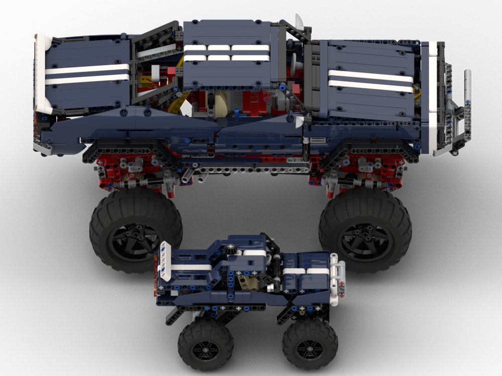 LEGO MOC Baby 4x4 crawler by Viernes | Rebrickable - Build with LEGO