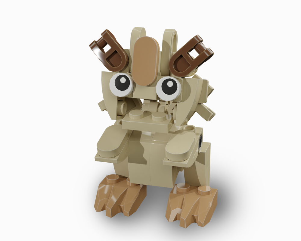 LEGO MOC 30666 Meowth by jheewee | Rebrickable - Build with LEGO