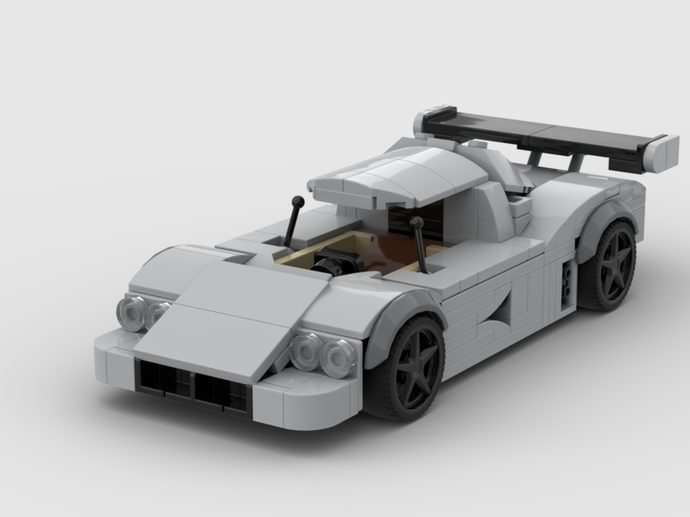 LEGO MOC Sauber mercedes C9 by Dutch carbuilder | Rebrickable - Build ...