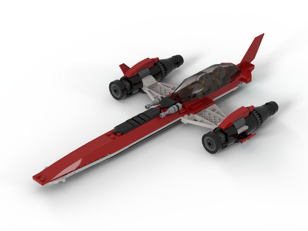 LEGO MOC "Star Dagger" -starfighter by Hedu88 | Rebrickable - Build ...