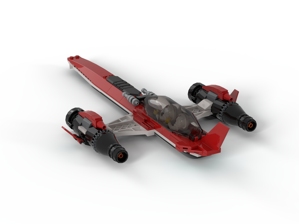 LEGO MOC "Star Dagger" -starfighter by Hedu88 | Rebrickable - Build ...