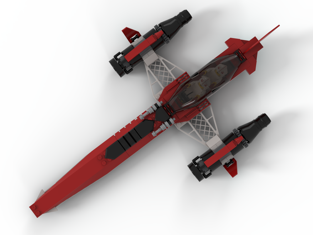 LEGO MOC "Star Dagger" -starfighter by Hedu88 | Rebrickable - Build ...