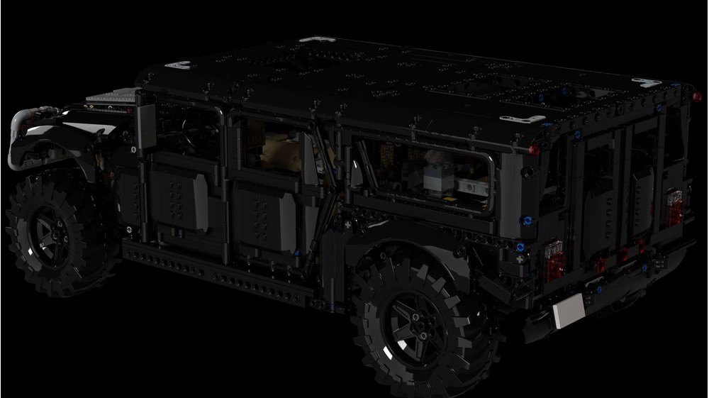 LEGO MOC Hummer H1 by OleJka | Rebrickable - Build with LEGO