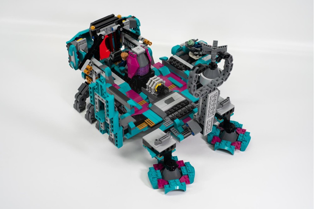 Lego Moc Scorpion Walker Command Rig By Maxleafylava Rebrickable Build With Lego