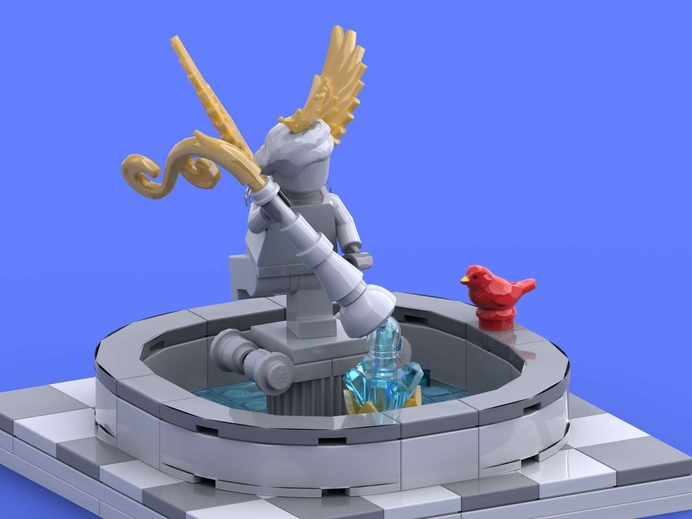 LEGO MOC Fortuna Fountain by fidi70 | Rebrickable - Build with LEGO