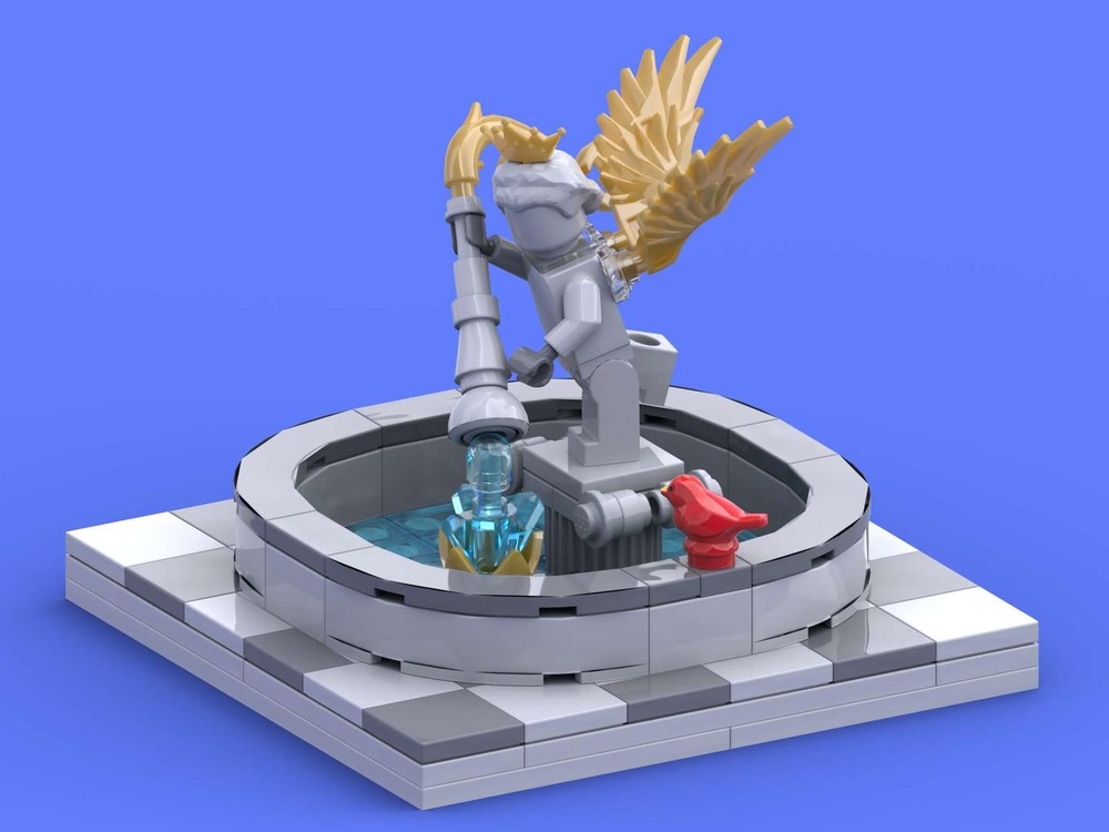 LEGO MOC Fortuna Fountain by fidi70 | Rebrickable - Build with LEGO