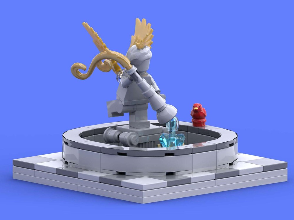LEGO MOC Fortuna Fountain by fidi70 | Rebrickable - Build with LEGO