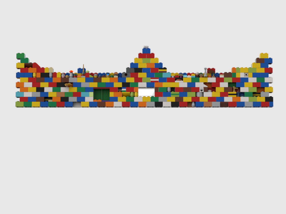 LEGO MOC simple colourful beam with hidden details by animationMatthew ...