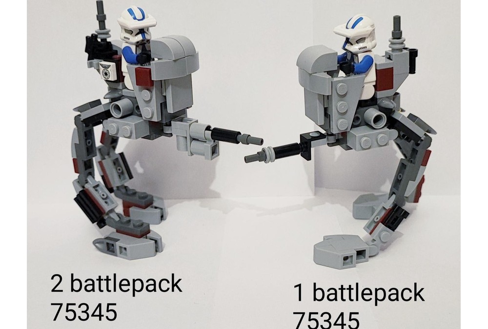 LEGO MOC 75345 AT-RT & Canon - Alternate Build by Will_Crafting ...