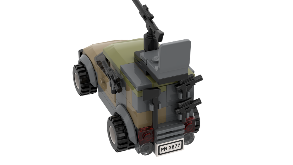 LEGO MOC Apocalyptic car by kubak5 | Rebrickable - Build with LEGO