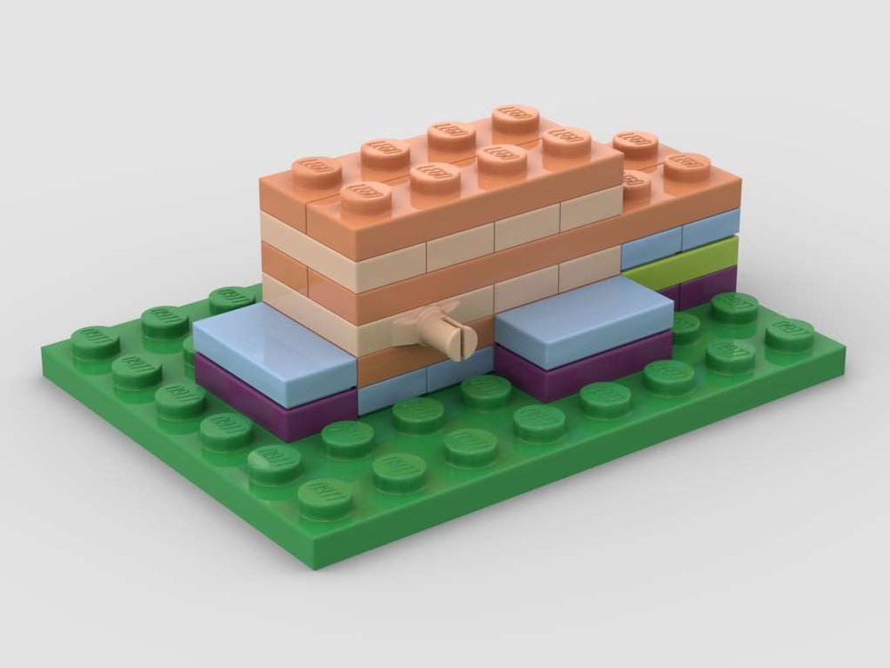 LEGO MOC 42289 Fake Pullback Motor-b Frame Rack by TurboRatRods ...