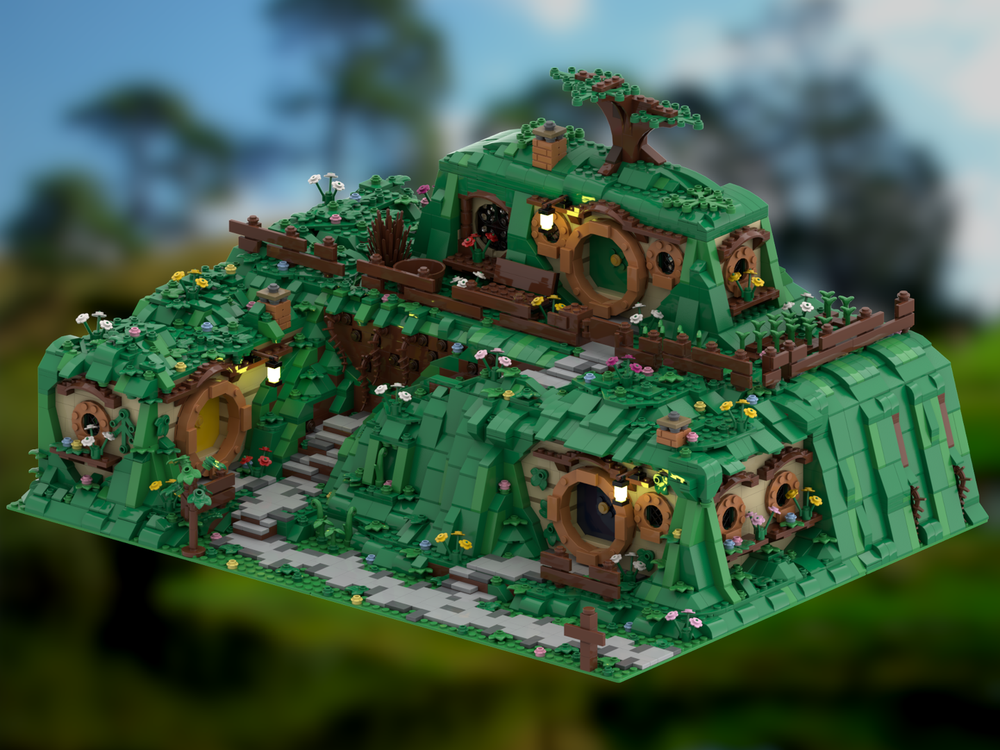 LEGO MOC UCS Hobbiton (An Unexpected Gathering Display Stand) by ...