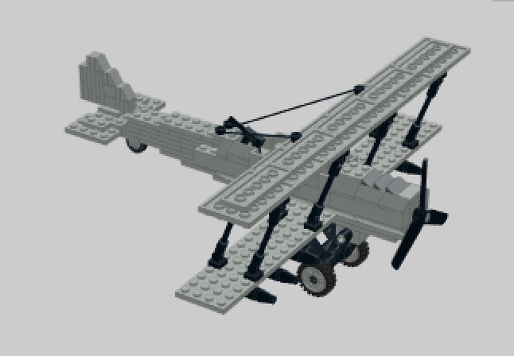 LEGO MOC U.S.A. Boeing DH-4 Minifigure Scale by The-LEGO-Bro-14 ...