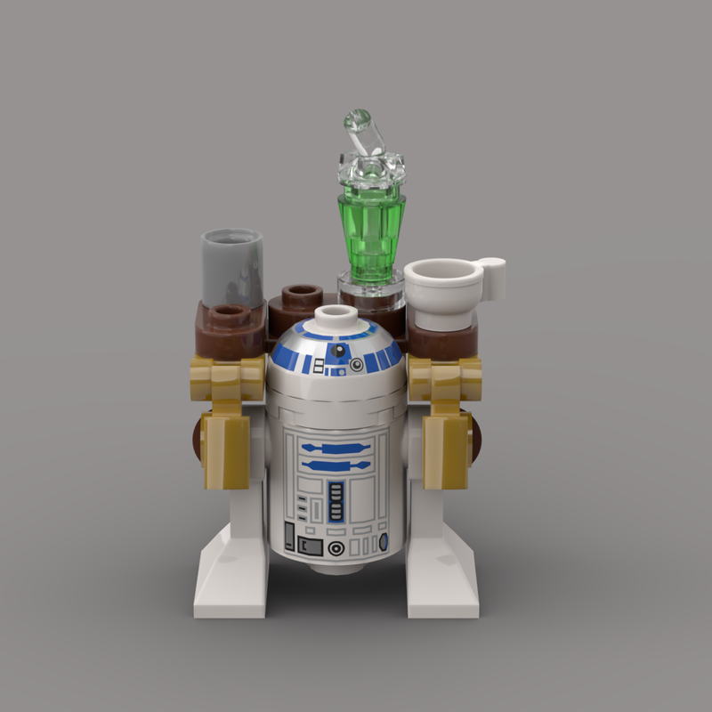 LEGO MOC R2-D2 Jabba's Sailbarge by DaanLegoMan | Rebrickable - Build ...