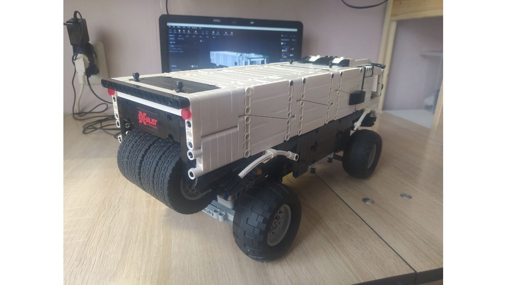 LEGO MOC KaMAZ Master by kovchenkovskiy | Rebrickable - Build with LEGO