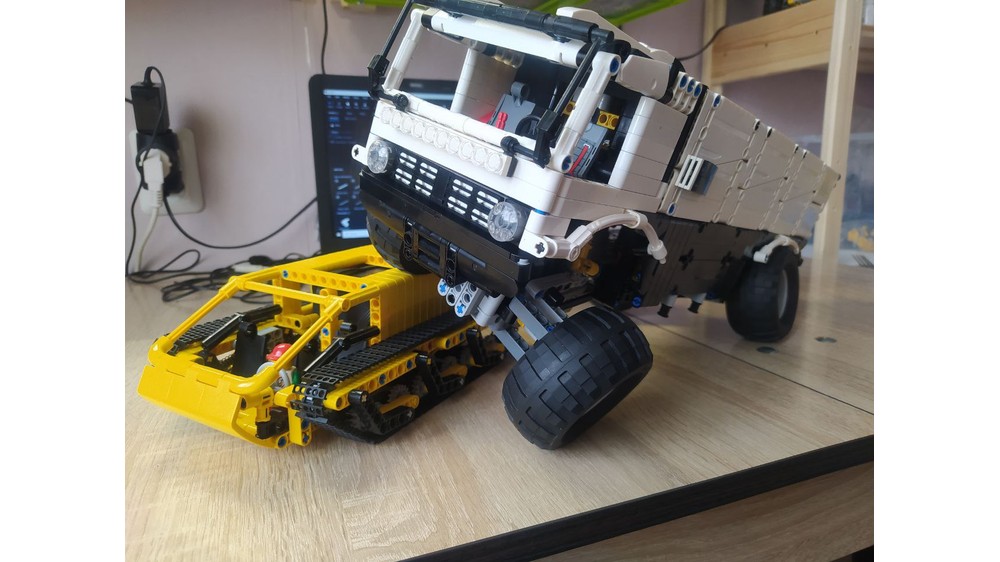 LEGO MOC KaMAZ Master by kovchenkovskiy | Rebrickable - Build with LEGO