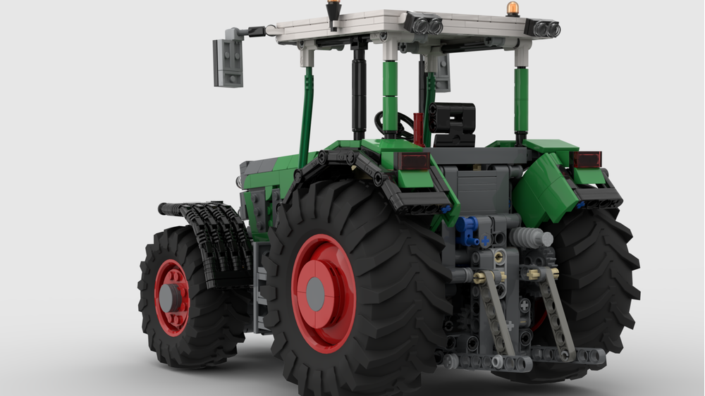 LEGO MOC Fendt 600 series tractor by Odin_bricks | Rebrickable - Build ...
